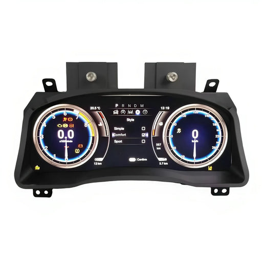 Omnitek 12.3" LCD Car Digital Dashboard Cluster Compatible with Toyota