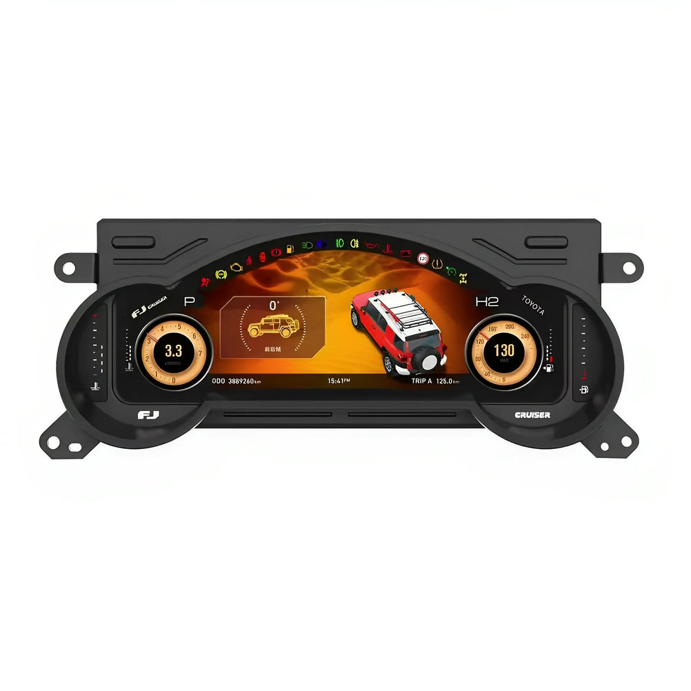 Omnitek 12.3" LCD Digital Dashboard Cluster Compatible with Toyota FJ