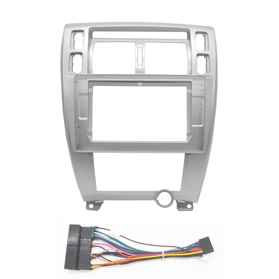 2 Din Android Head Unit Car Radio Frame Kit For HYUNDAI TUCSON 2006-20
