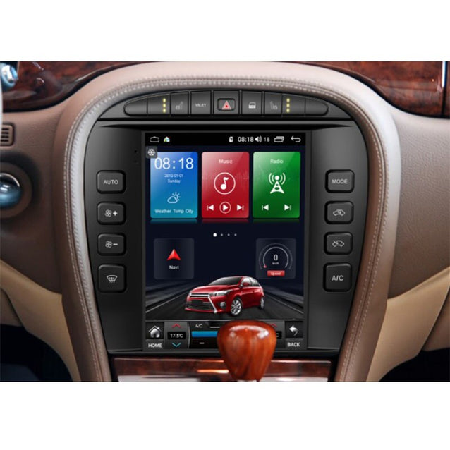 Omnitek Tesla Screen For Jaguar S-TYPE S Type Android Car Radio Multim